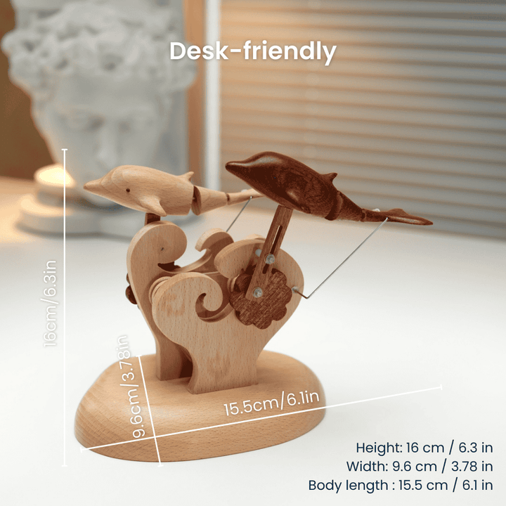 Wooden Automata Collection | Handmade Kinetic Sculptures by MARINER POET